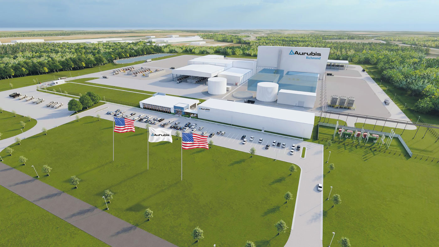 Aurubis AG starts construction of a € 300 million multimetal recycling plant in Augusta, Georgia